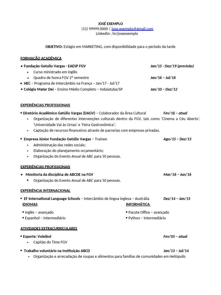 RP Modelo CV 1-OTH | PDF
