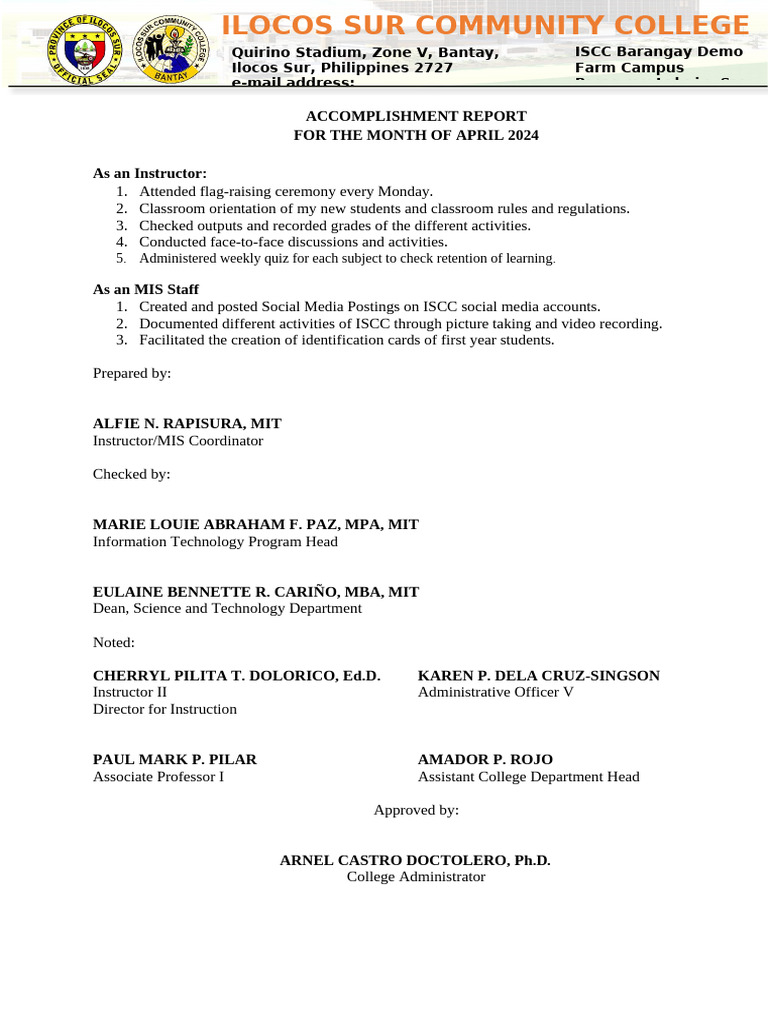 Accomp March 2024 Alfie | PDF