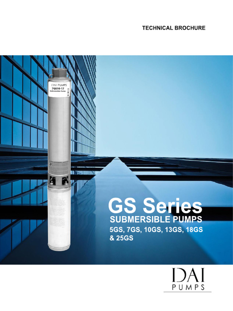 Technical Data Sheet DAI GS SERIES (5GS-25GS) - 3 | PDF