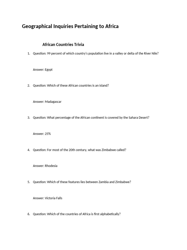 Geography | PDF