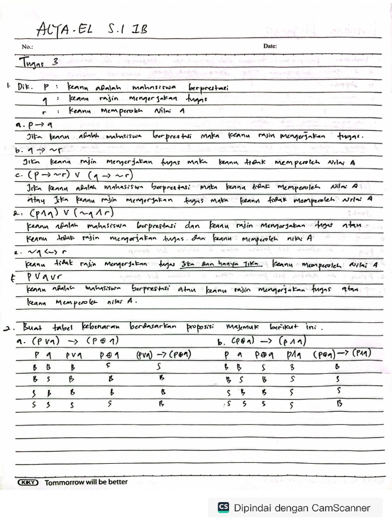 Tugas 3 Matdis -Alya Elidhiya | PDF