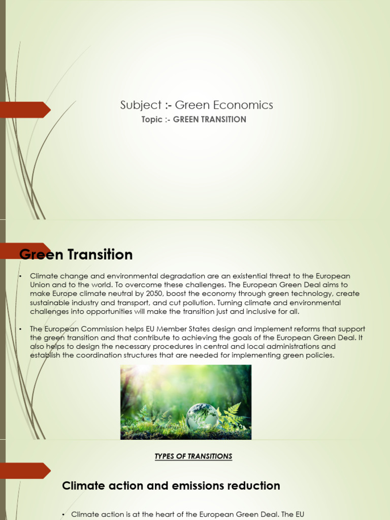 green economics | PDF