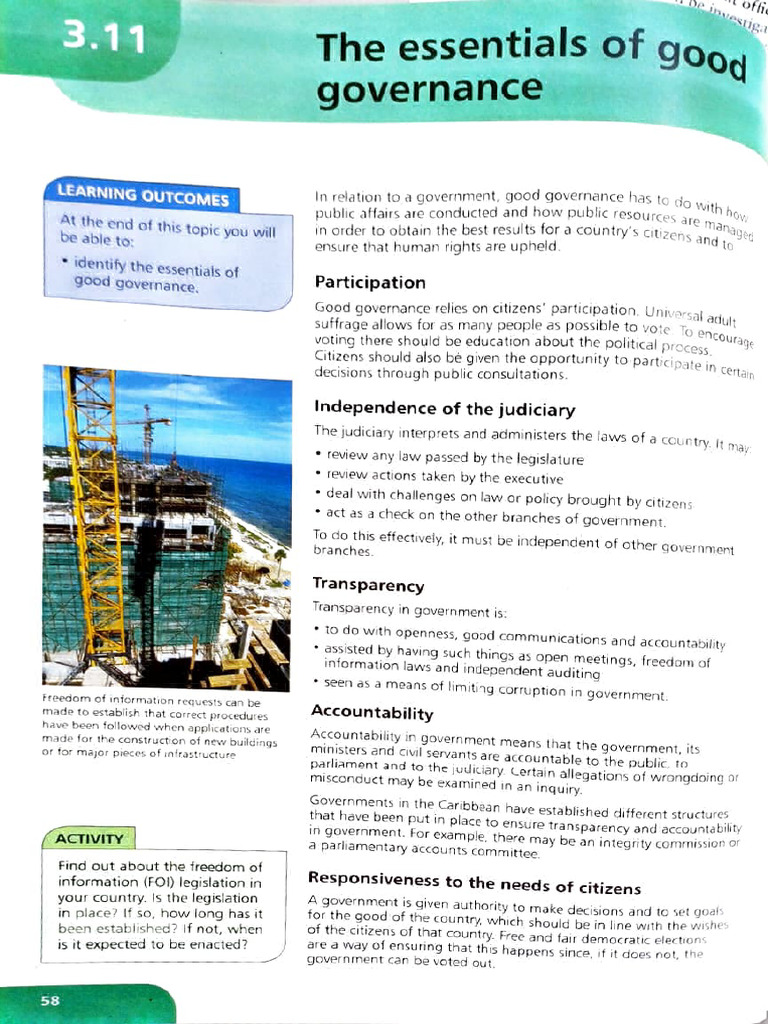 Good Governance | PDF