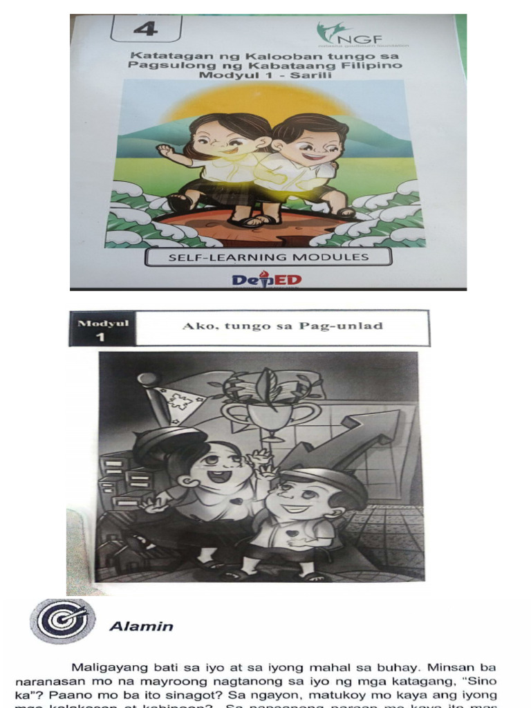 Katatagan Gr.4 Module 1 | PDF