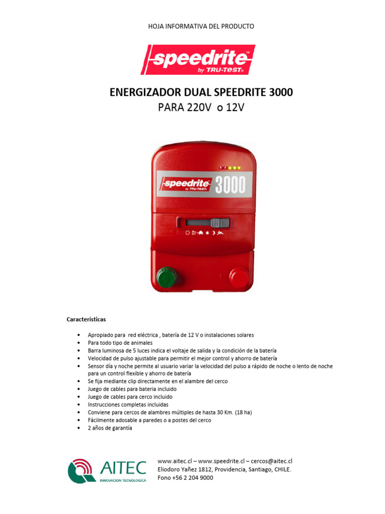 Speedrite 3000 | PDF