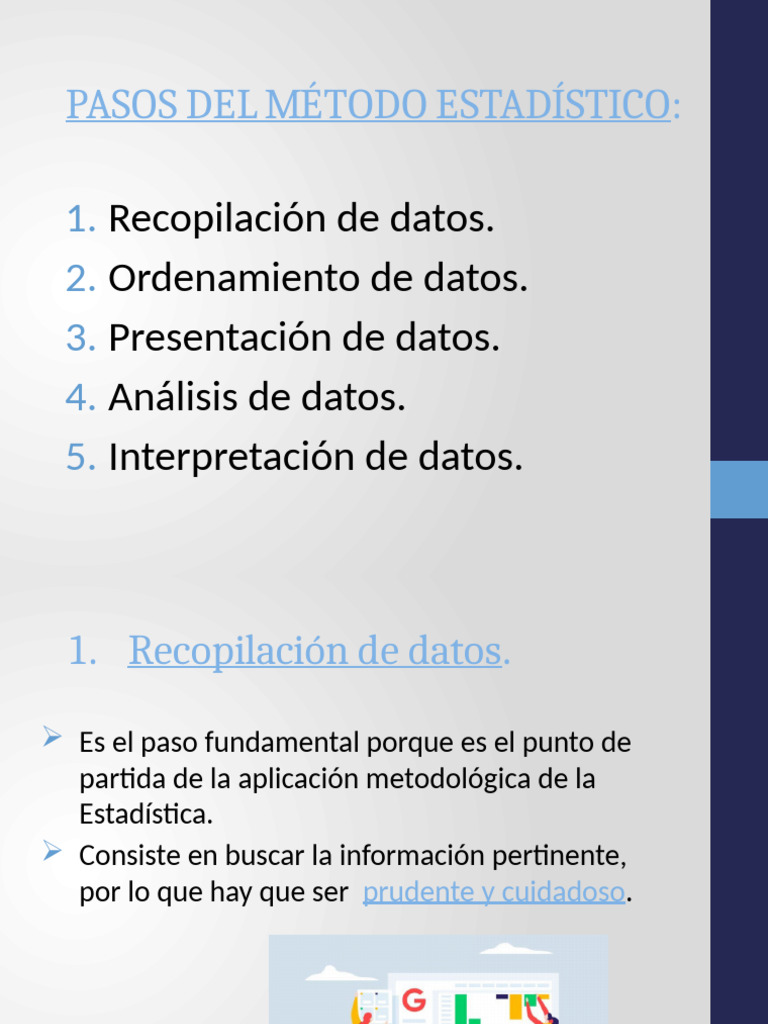 E2-Pasos Del Método Estadístico | PDF