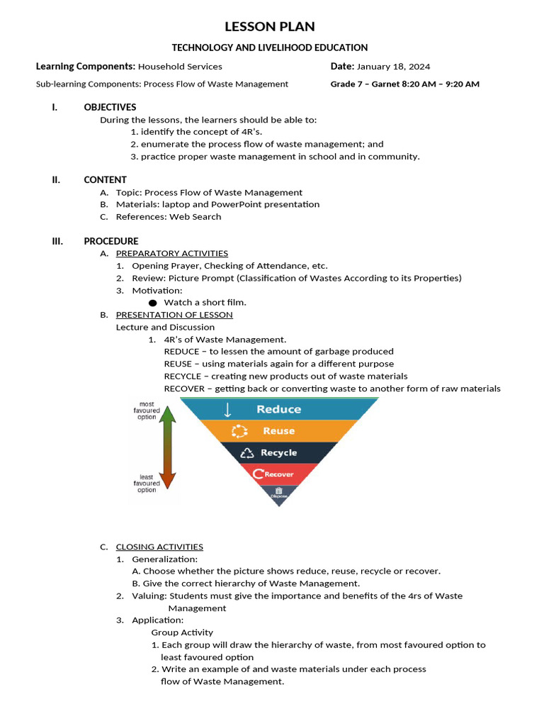 COT-2-Lesson-Plan-Arcillas 2nd Quarter | PDF