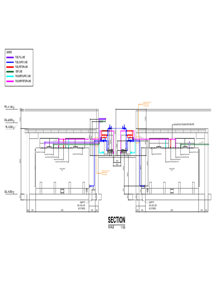 VSR - Proposed Fuel Pump Room Elevation - R0 - 10-19-2023 | PDF