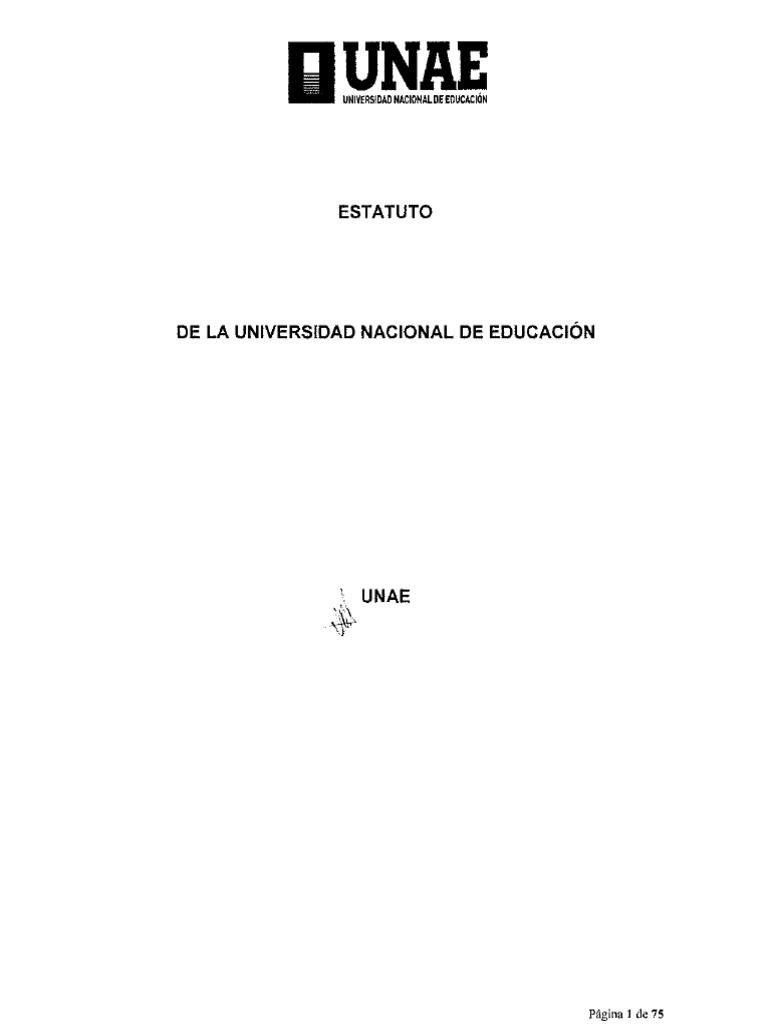 Estatuto Unae 2019 | PDF
