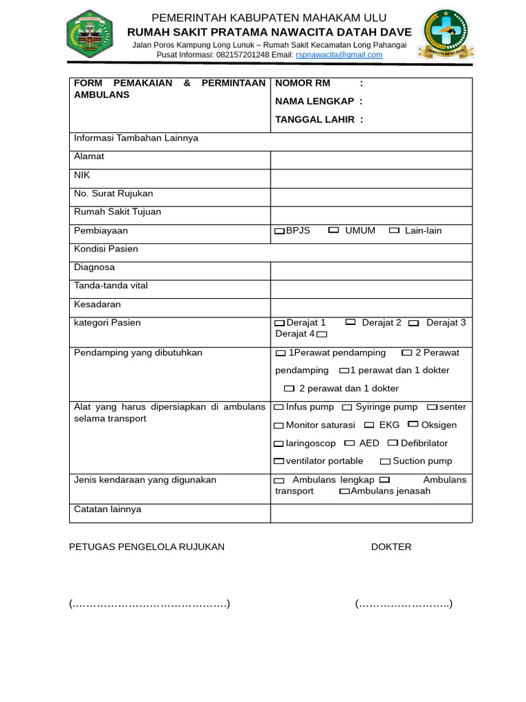 A. Kop Surat RSP - NDD | PDF