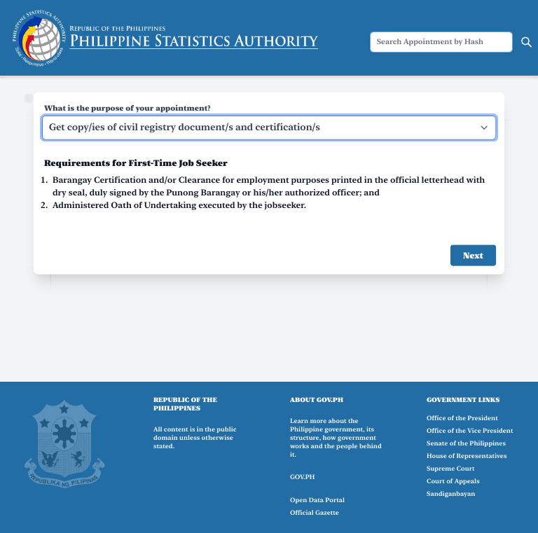 CRS Appointment System | PDF