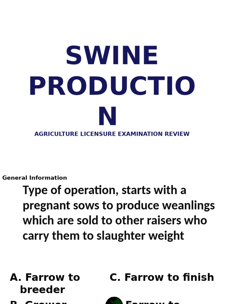 Aggie Board Exam 5-7-10 PRINTING | PDF | Pregnancy | Pig