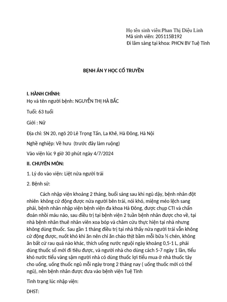 Ba Yhct Ban Than Bat Toai | PDF