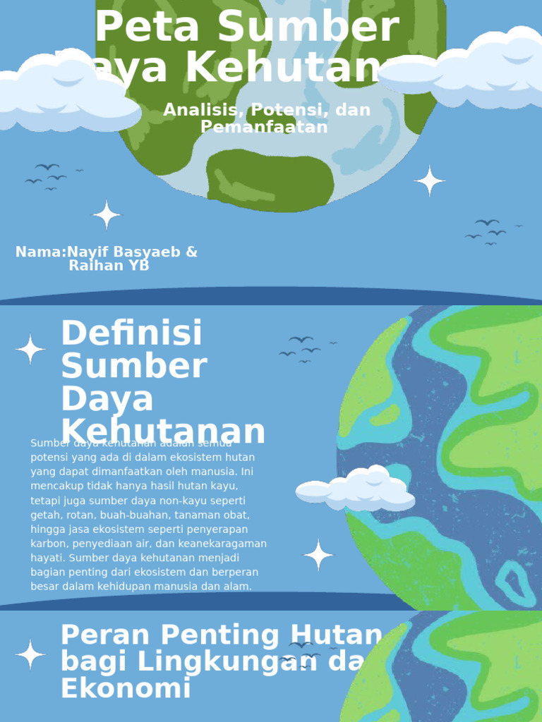 Blue and White Illustration Planet Earth Presentation - 20240914 ...
