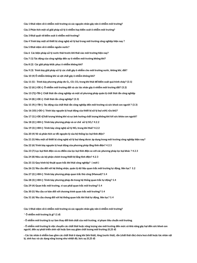 31 Câu T NG H P | PDF