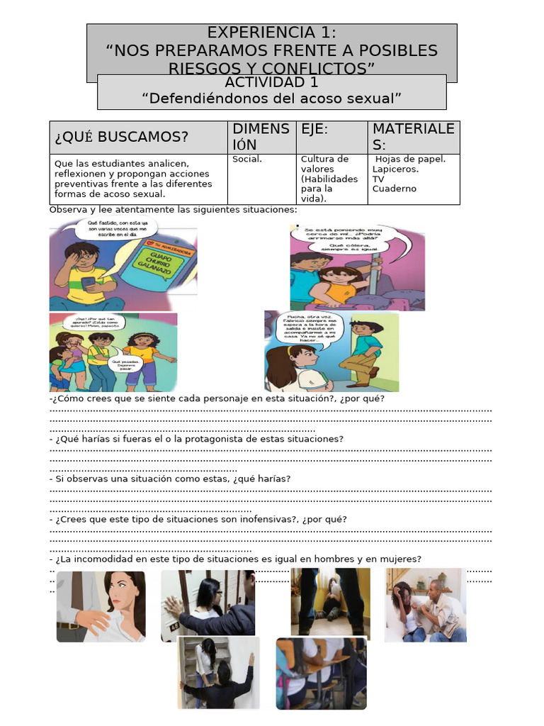 FICHA 1-EDA 1-3ro C TUTORÍA | PDF