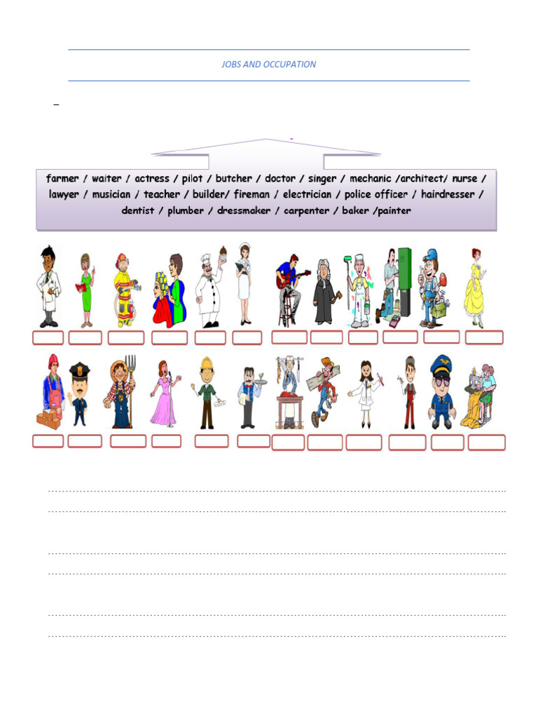 Jobs and Occupation | PDF