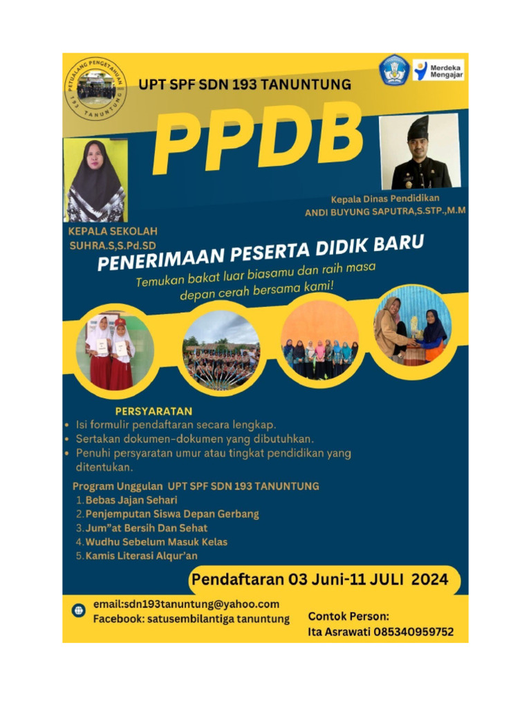 Brosur PPDB | PDF