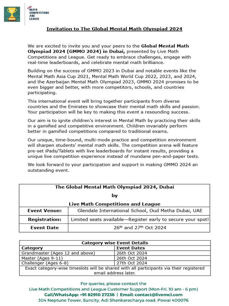 GMMO 2024 UAE Circular-Flat 20 AED Off | PDF