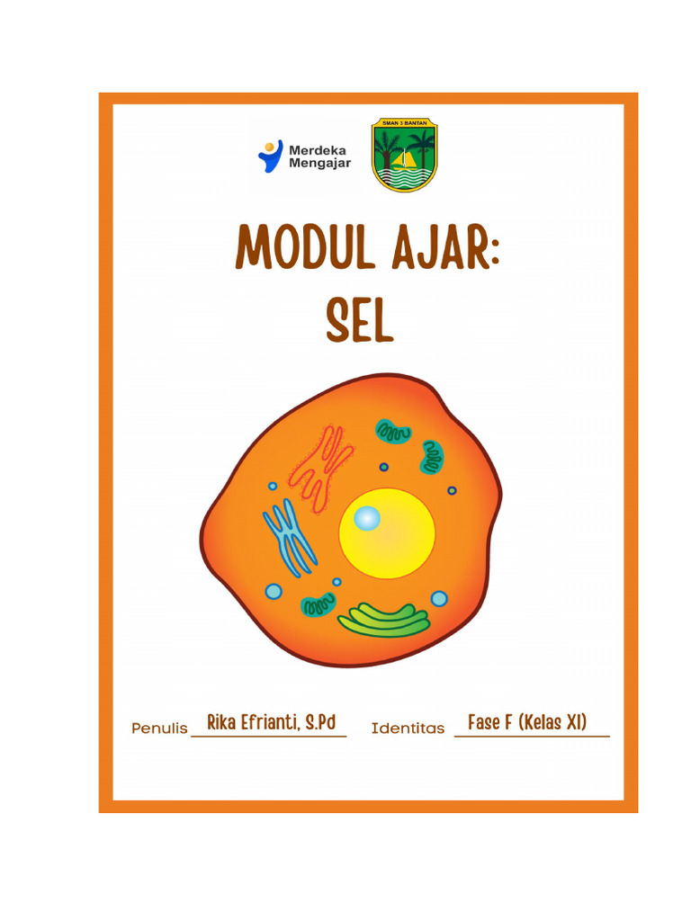 Modul Ajar Sel Fase F Kelas 11 | PDF