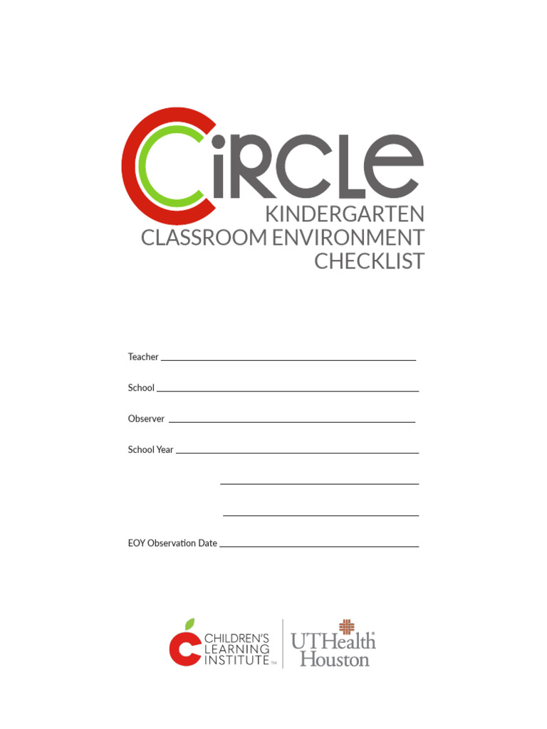 CIRCLE K Environment Checklist | PDF