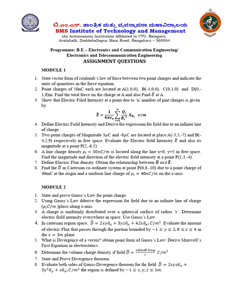 Assignment Questions BEC 401 | PDF