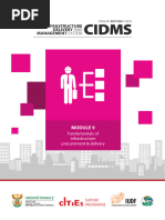 Framework For Infrastructure Delivery and Procurement Management 2019 ...