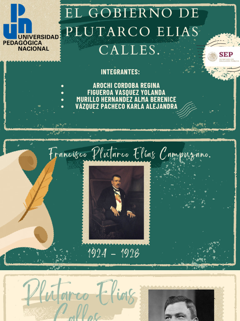 Plutarco Elias Calles | PDF | México | Ciencias sociales