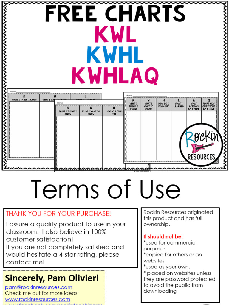 KWL Charts | PDF