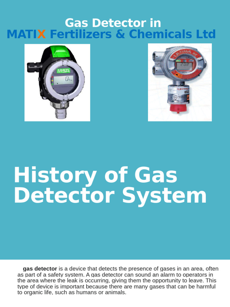 Gas Detector | PDF