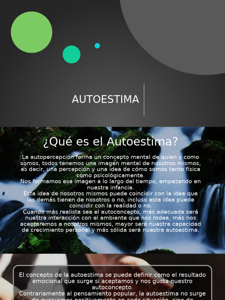 AUTOESTIMA | PDF
