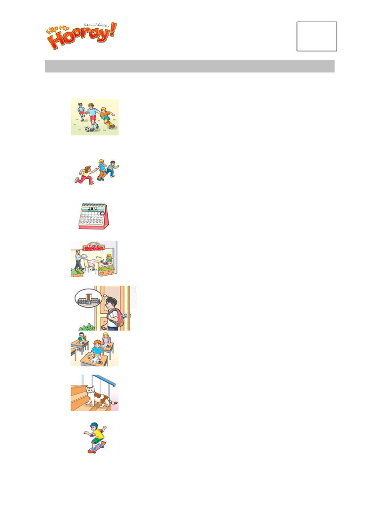 Hooray 3 Entry Test | PDF