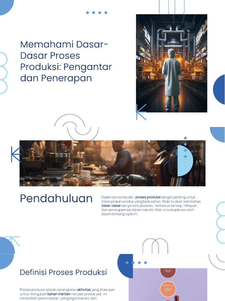 Materi 1 Proses Produksi | PDF