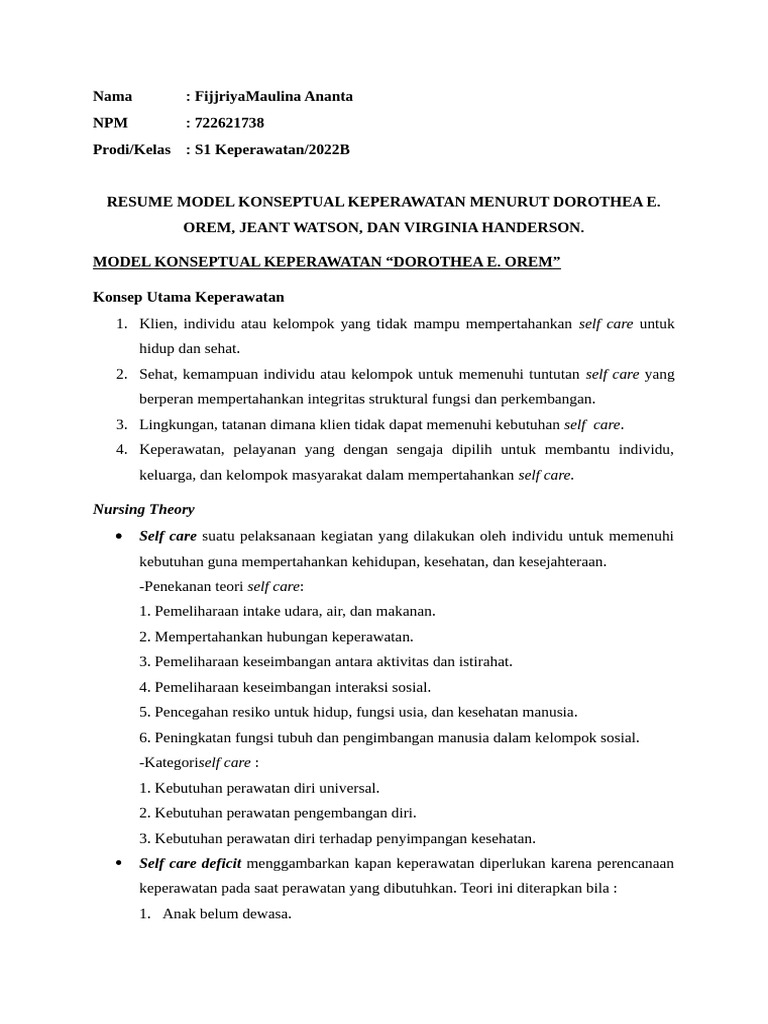 Resume Materi | PDF