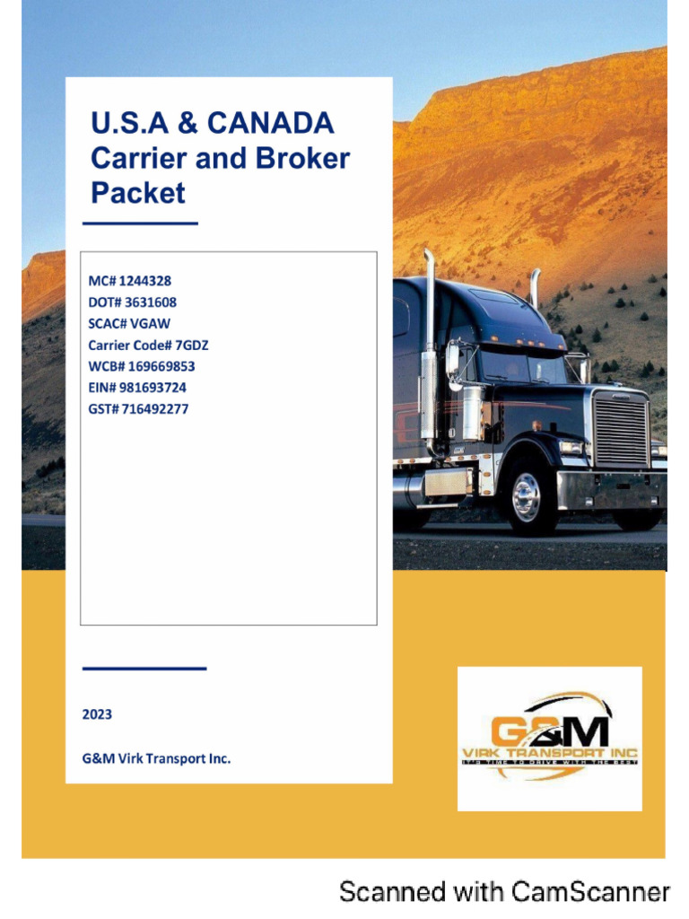 Updated Carrier Package | PDF
