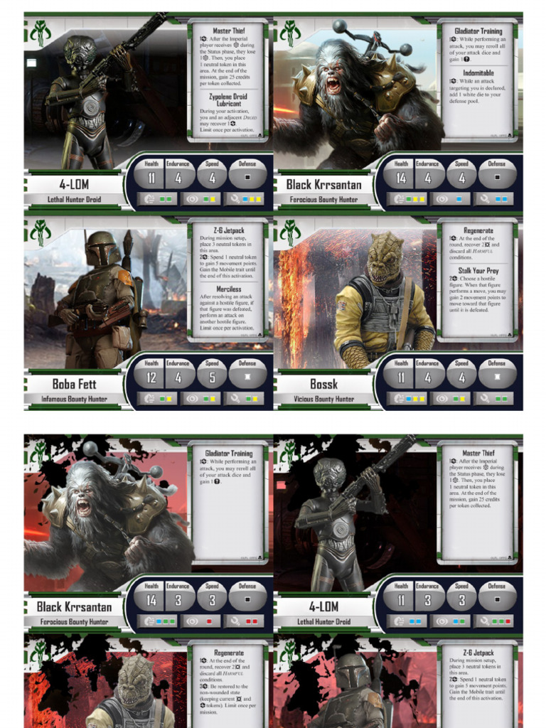 Mercenary Hero Sheets v.4.1 | PDF