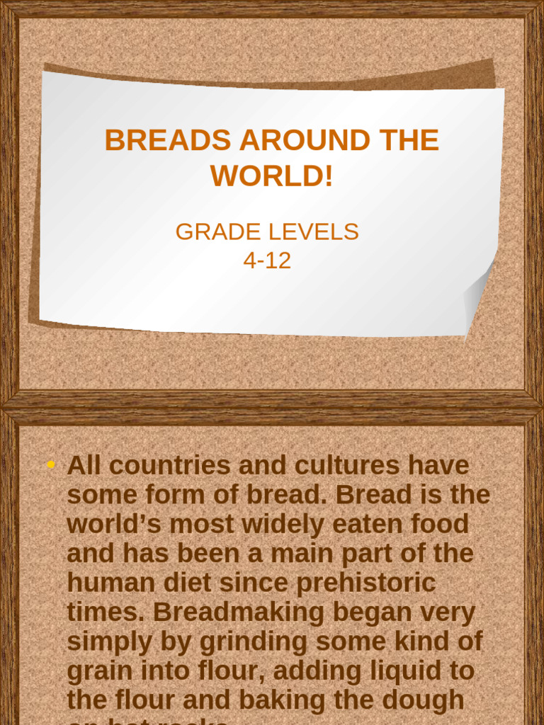 Breads Around The World Pdf