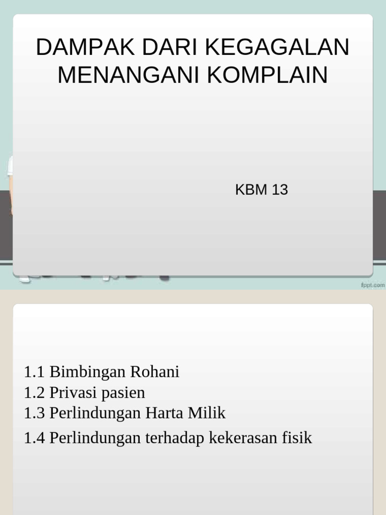 MCCC KBM 13 | PDF