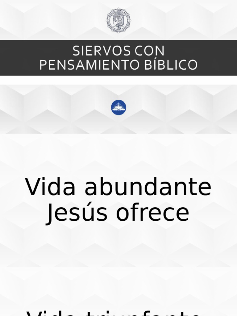 Vida Abundante - Engrandecido Sea Dios | PDF