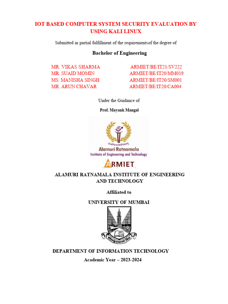 Declaration Page 2 | PDF