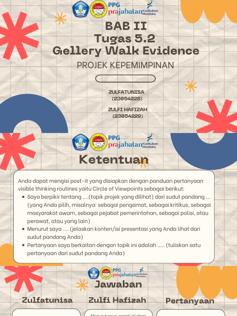 Tugas 5.2 Gallery Walk PK (Roda Perkalian) | PDF