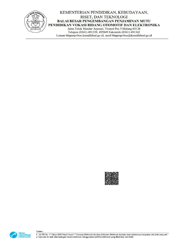 Surat Pemberitahuan GSS | PDF