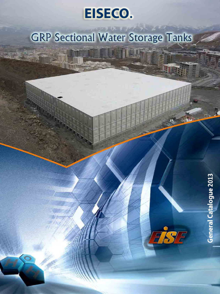EISECO.-GRP-Sectional-Water-Storage-Tanks-Catalogue-2013 | PDF