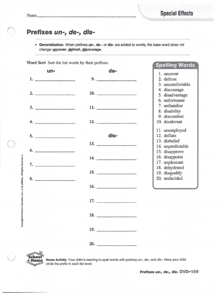 Spelling Homework Week of February 12 | PDF