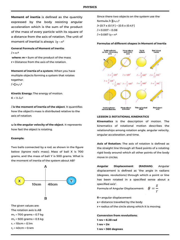 Physics Reviewer Kasi May Pinopormahan Ako 1 | PDF