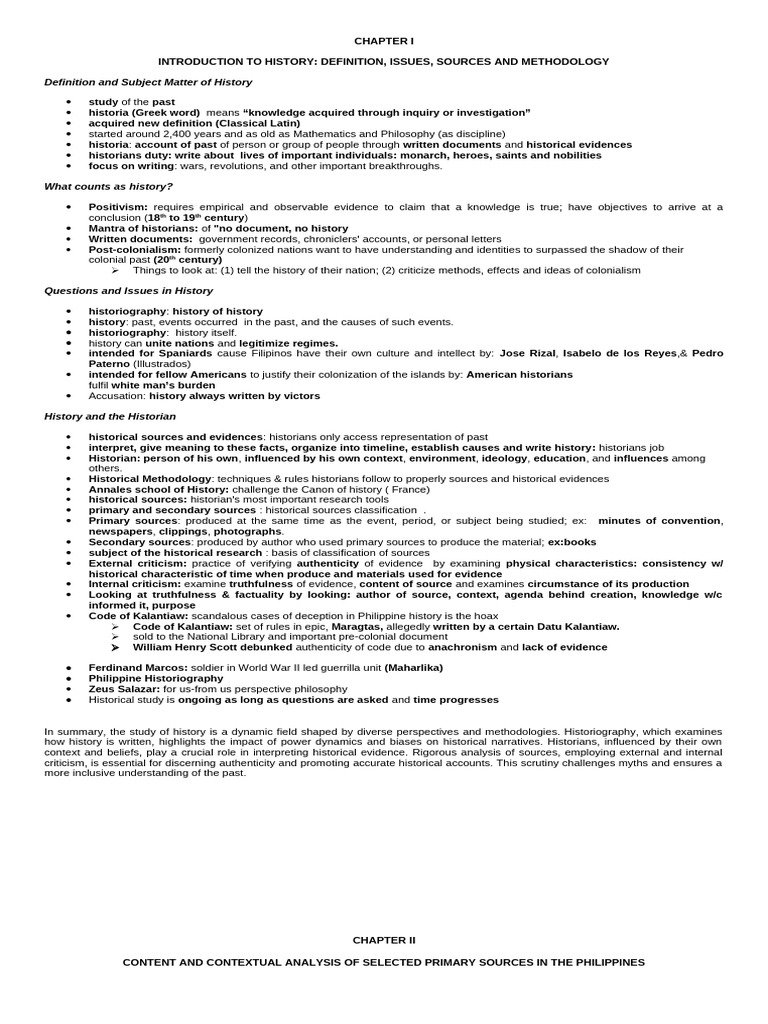 Summarization Chapter 1-5 | PDF | Philippines | Social Science