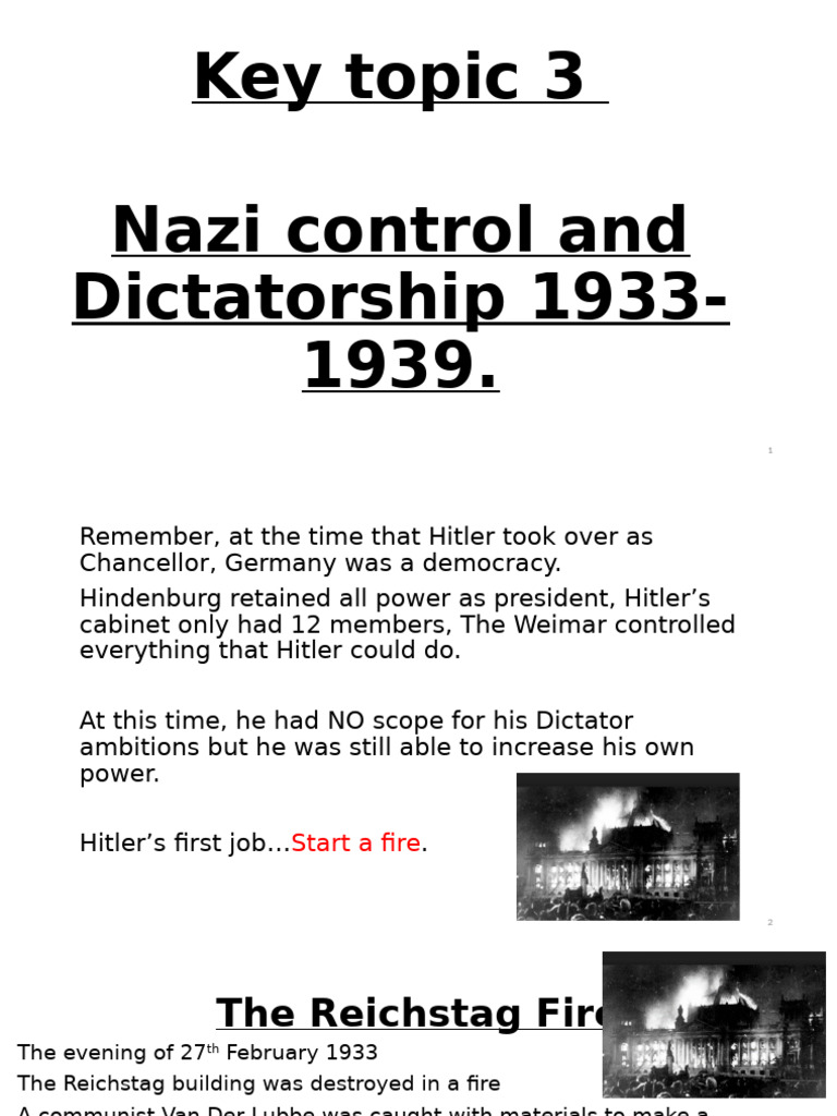 Germany Revision PPT Part 34 | PDF | Nazi Germany | Adolf Hitler