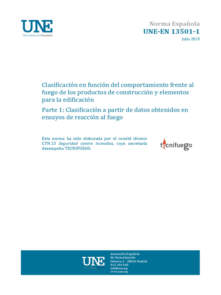 Une en - 13501 1 2019 | PDF