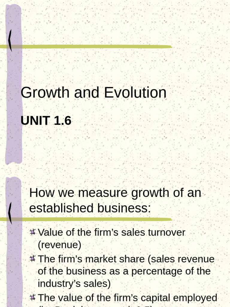 BM Unit 1.6 Growth and Evolution | PDF