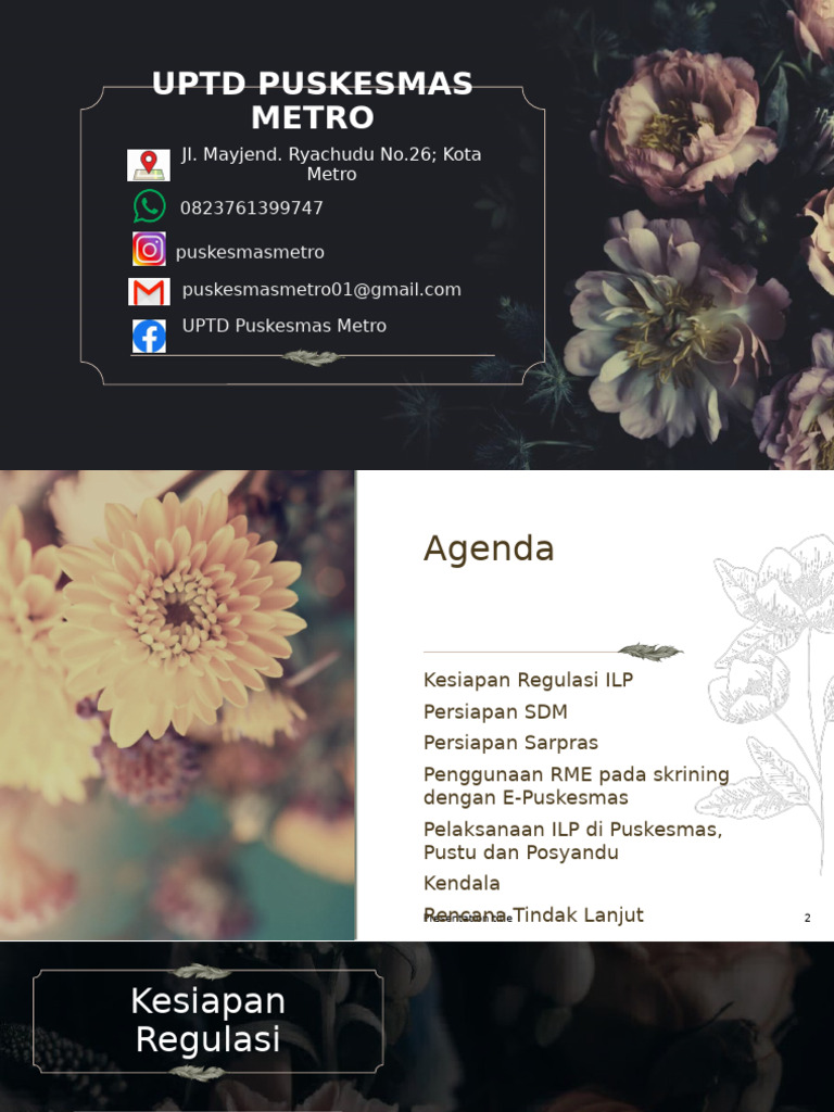 ILP Di UPTD PUSKESMAS METRO-1 | PDF